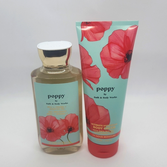 Bath & Body Works | Bath & Body | Bath Body Works New 2piece Set Poppy ...